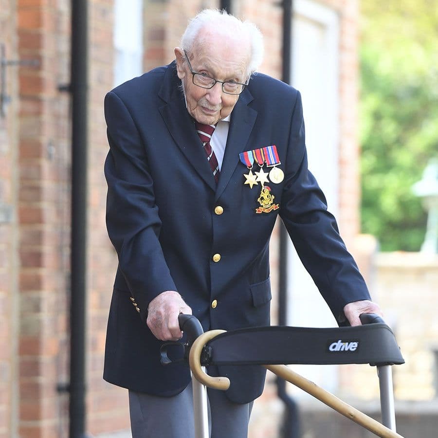 Captain Sir Tom Moore: Remembering the Centenarian Who Walked Around ...